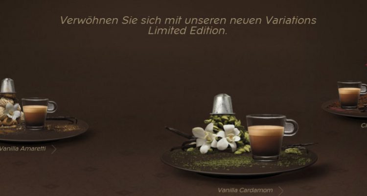 Nespresso Variations Limited Edition 2015 - Kapsel-Kaffee.net