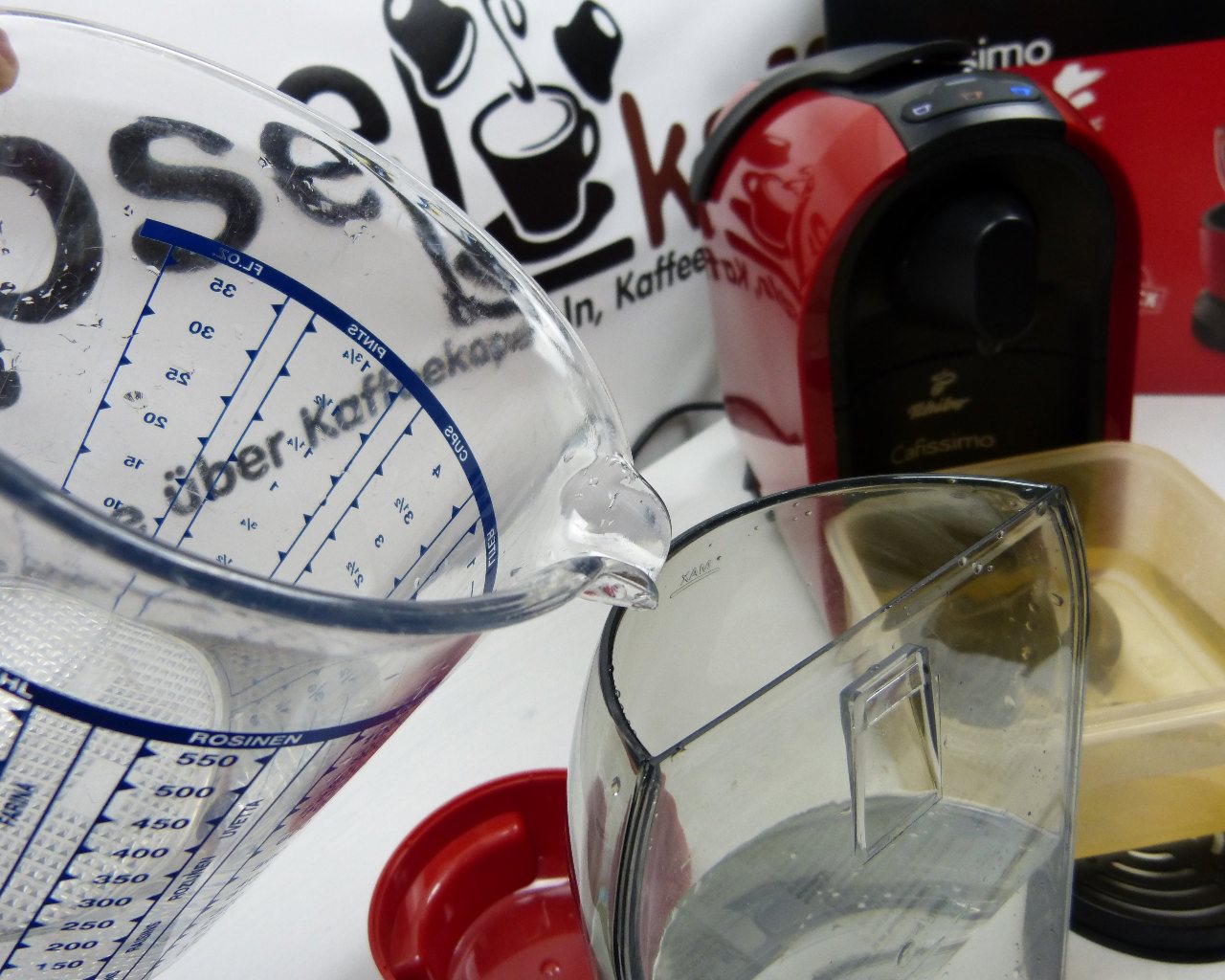 Anleitung Entkalkung Cafissimo PURE014 - Kapsel-Kaffee.net