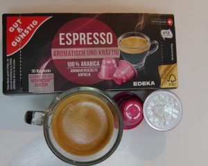Edeka_Gut & Günstig Kaffeekapseln Nespresso Maschinen im Test ...